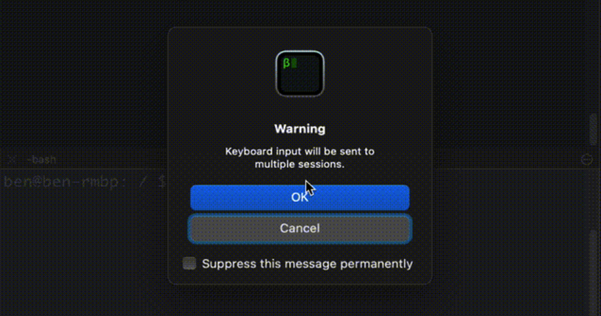 Terminal Input Broadcast Mugo Web